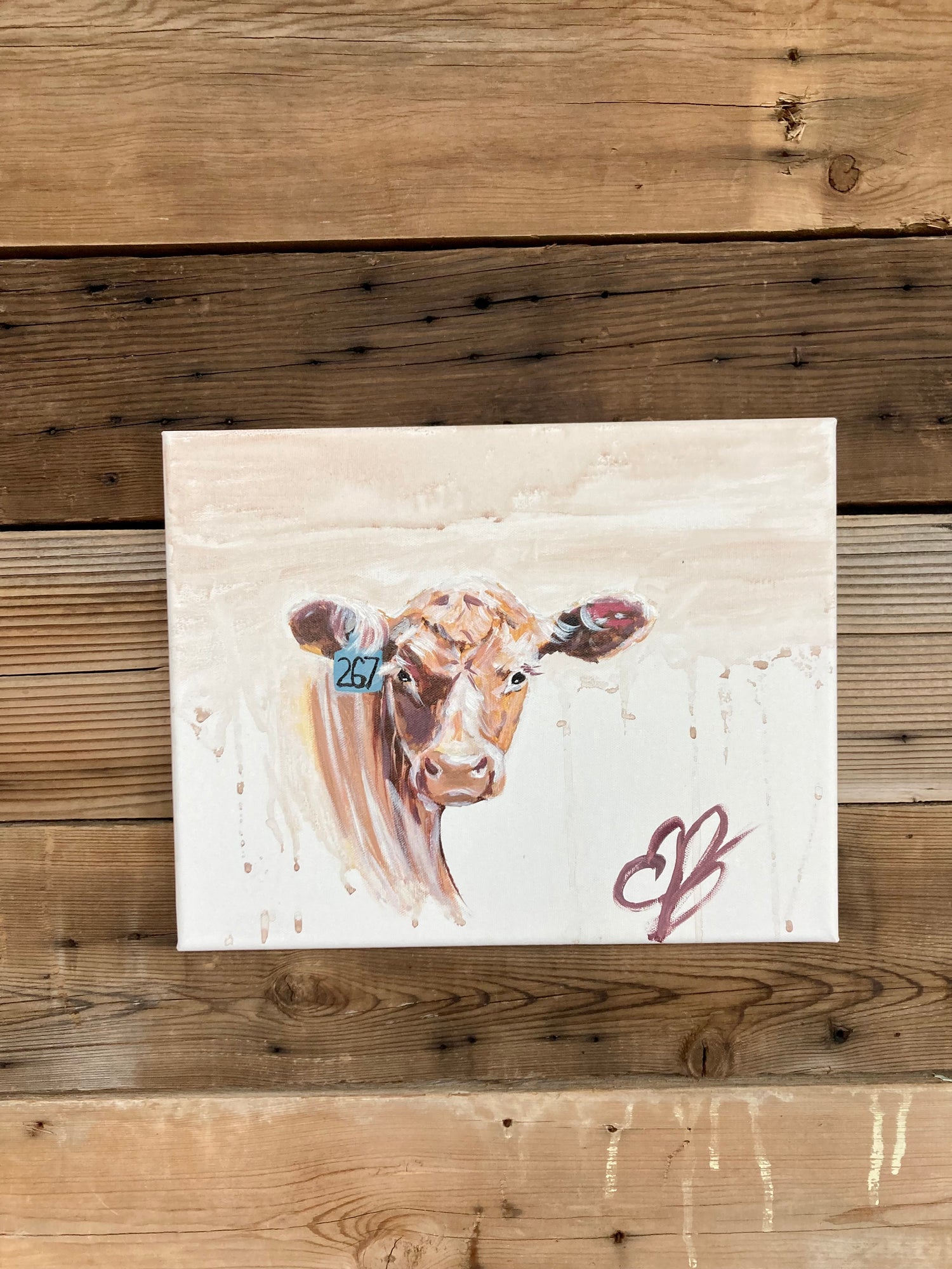 western hand drawn/ painted art from a small business owner/ artist ...